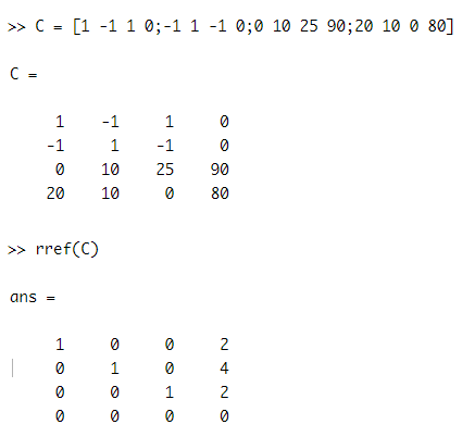 Gaussian Elimination - Row reduction Algorithm