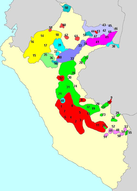 Dialectos en el Perú