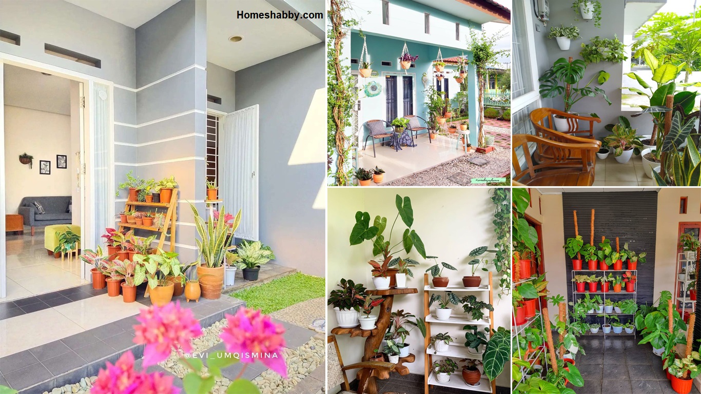 7 Tips Menata Pot Bunga di Teras Rumah Agar Terlihat Rapi ~ Homeshabby ...