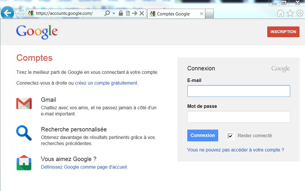Hotmail boite de reception messagerie - Astucesinformatique