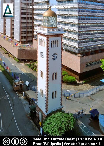 Old Lighthouse and Clock Tower (Colombo) | Lankapradeepa