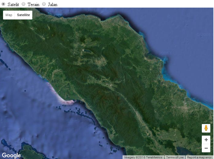 Mengubah Basemap Google Map