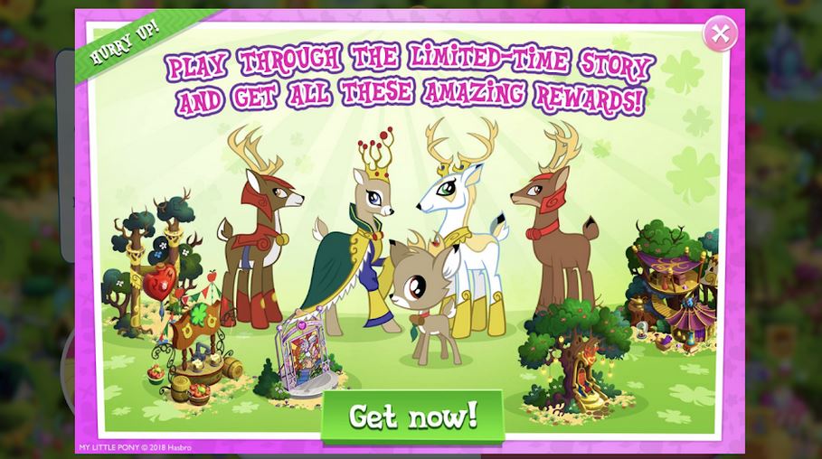 Equestria Daily - MLP Stuff!: Gameloft MLP Game Adds a New Set of Deer ...