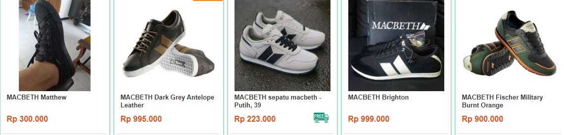 √ Daftar Harga Sepatu Macbeth Original Terbaru 2023 - MODEL SEPATU SANDAL TERBARU