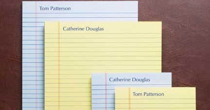 USAPad: Buy Leather Legal Pad Covers, Letter Pads and Personalized ...