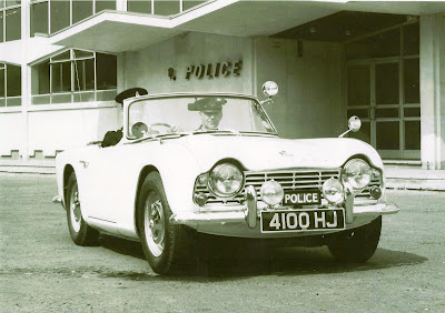 Revington TR - Triumph TR Specialists: TR4 POLICE CAR 4100HJ