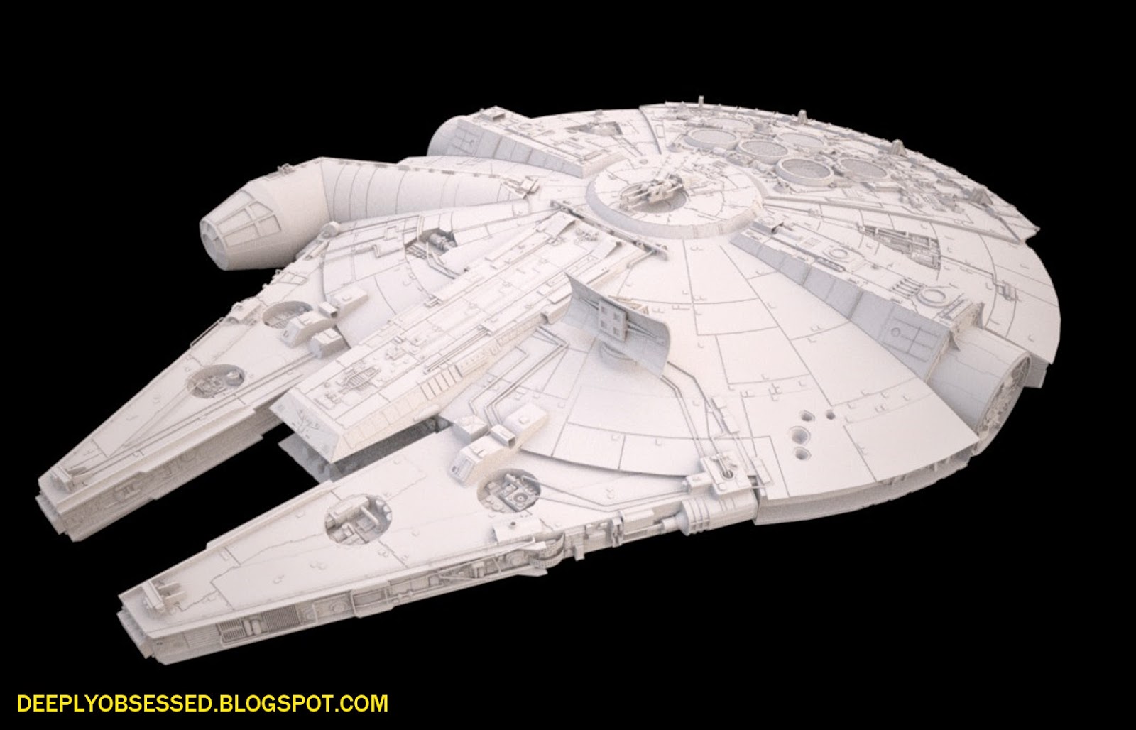 Stinson's All Things Star Wars Blog: What did you do to my ship!?