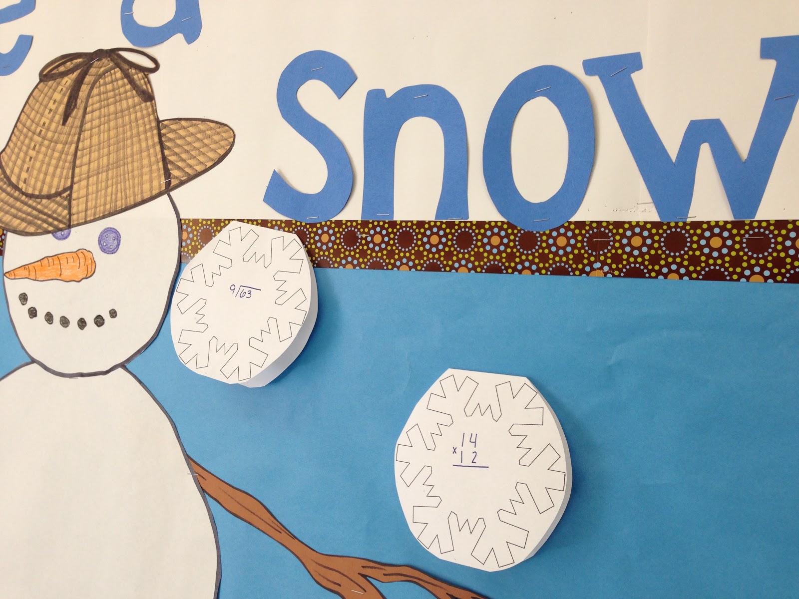 Winter Interactive Bulletin Board - Teaching Tales Along the Yellow ...