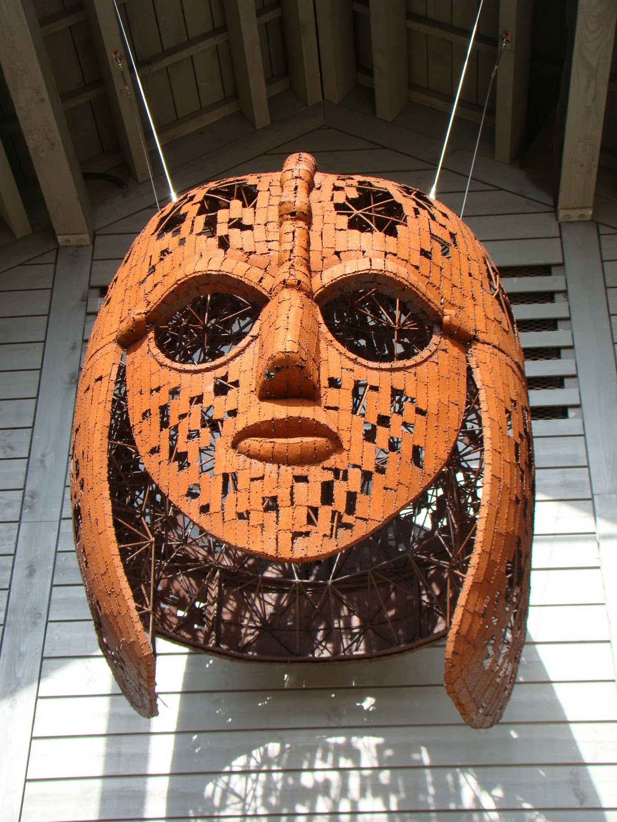 Hitcham's Blog: Anglo Saxon Day out at Sutton Hoo