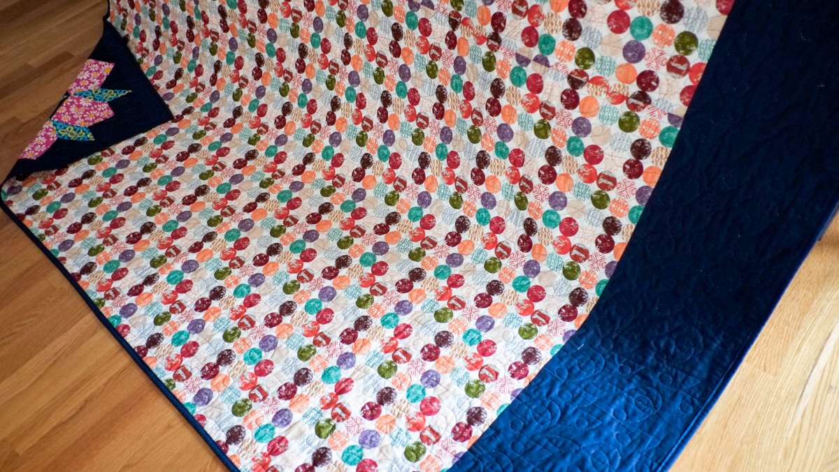 Charly & Ben's Crafty Corner: Swoon - Long arm quilted!