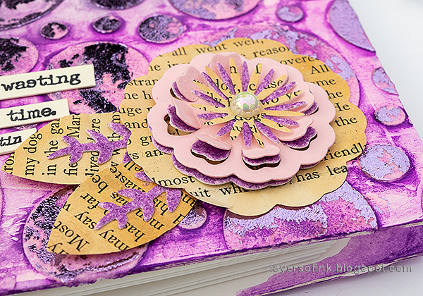 Layers of ink: Foiled Folio Journal Tutorial