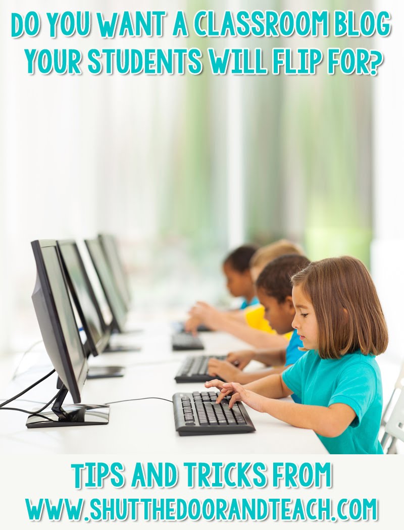 Shut the Door and Teach: My Other Classroom Blog: For Students!