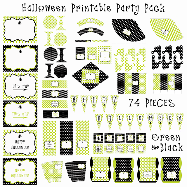 Crafted by Becca: {FREEBIE} Halloween Party Printable - Cupcake Wrappers