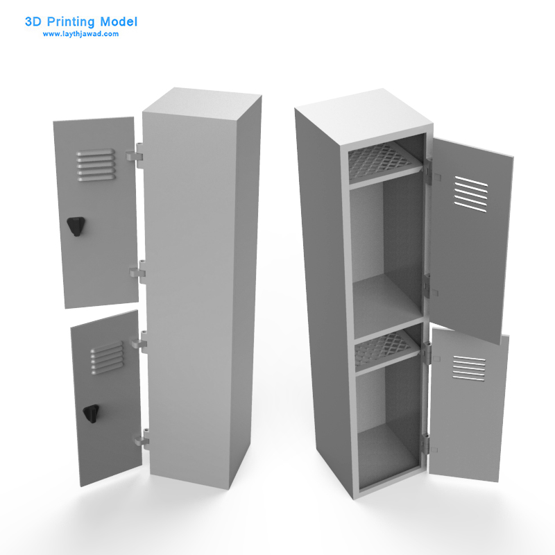 Locker 3D Printing Model | Layth Jawad