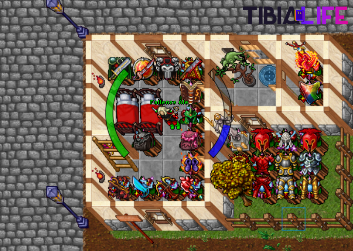 Decoração: Fallenzs Ale - Garnera - Tibia Life