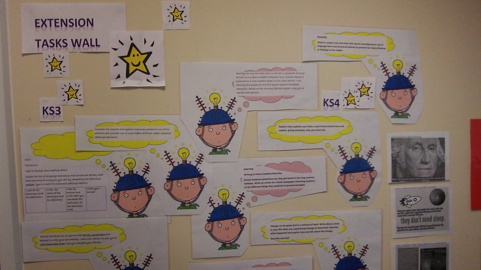 Teaching to learn. Learning to teach. : My classroom's extension tasks ...