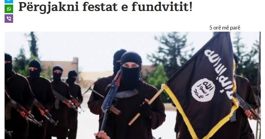 ΝΕΟ ΕΛΛΗΝΙΚΟ ΦΟΡΟΥΜ: Έκκληση ISIS στην αλβανική γλώσσα: Αιματοκυλίστε ...