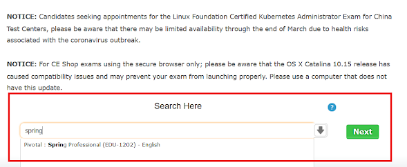 How to Schedule Spring Professional Certification Exam (VMware EDU-1202 ...