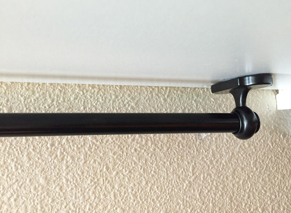 CreativeSteph13: Fun Kitchen Decor - Hanging Rod Project - Ikea Hack