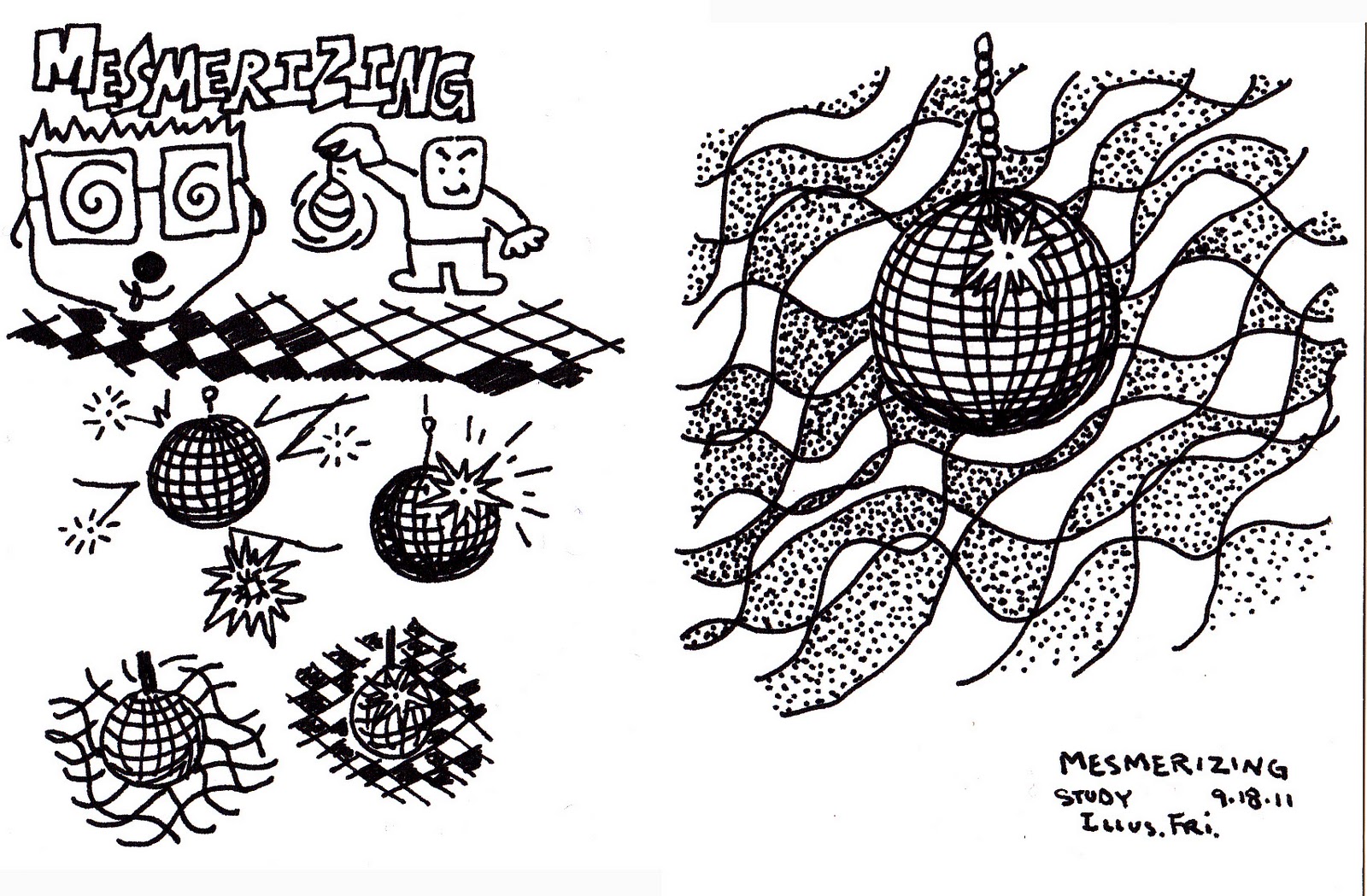 LMNOP: Illustration Friday topic "Mesmerizing"