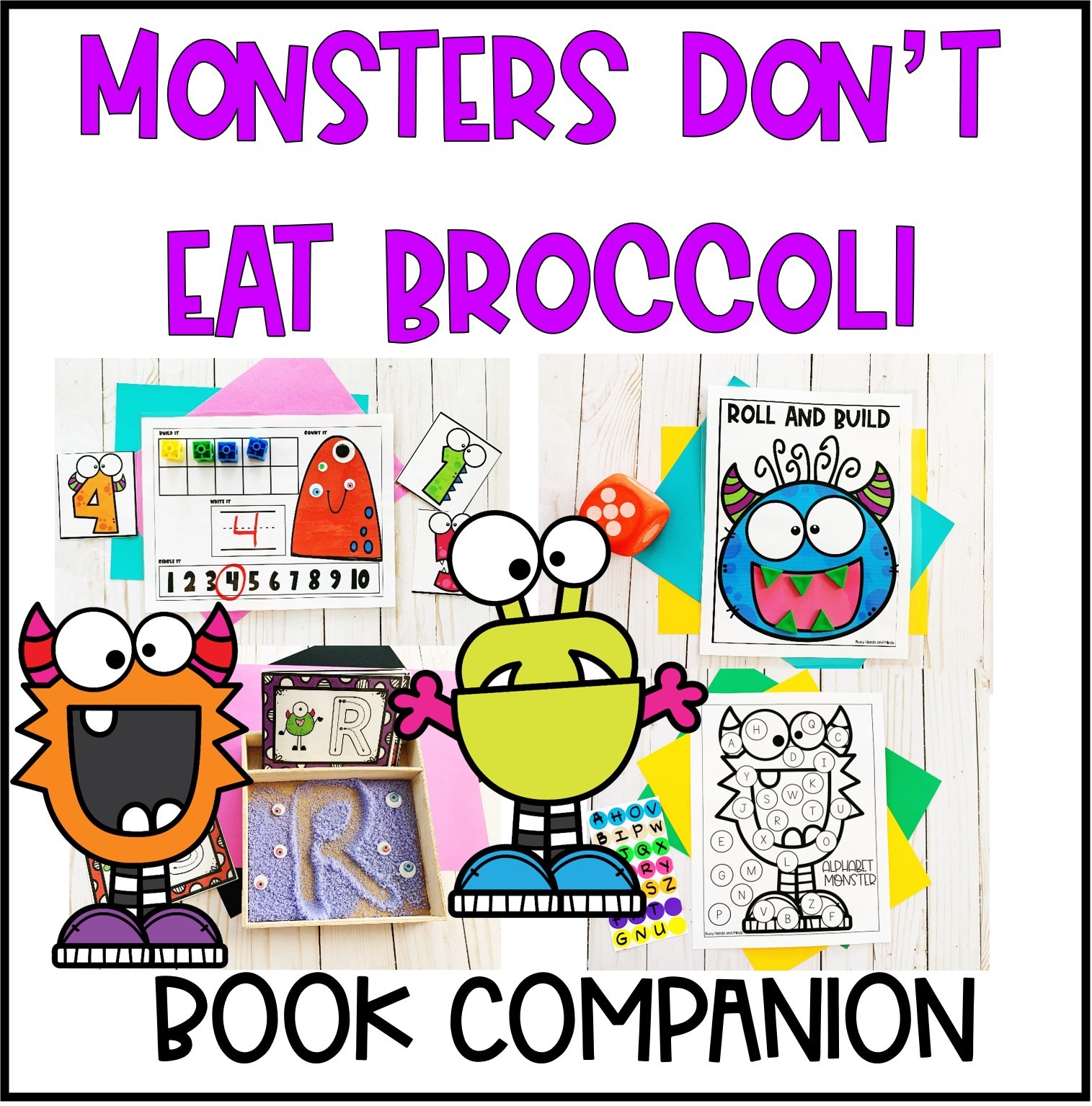 Preschool Book Companions | Busy Hands and Minds