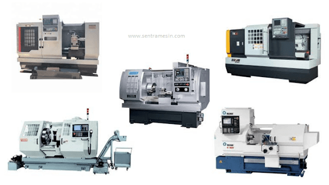 Bagian Bagian yang Terdapat Pada Mesin Bubut CNC - SentraMesin