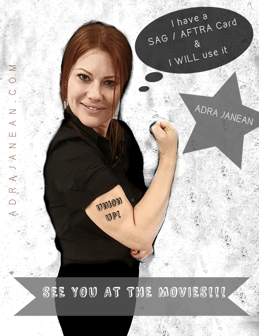 Adra Janean Fenstermaker: UNION STATUS UPDATE / ADRA JANEAN IS A SAG ...