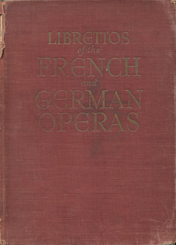 Littérature singulière: Musique et chansons - The Authentic Librettos ...