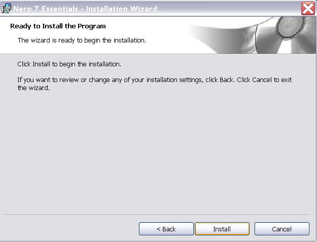 Install Nero 7 Essential, Aplikasi Untuk Merekam Data Pada Keping CD ...