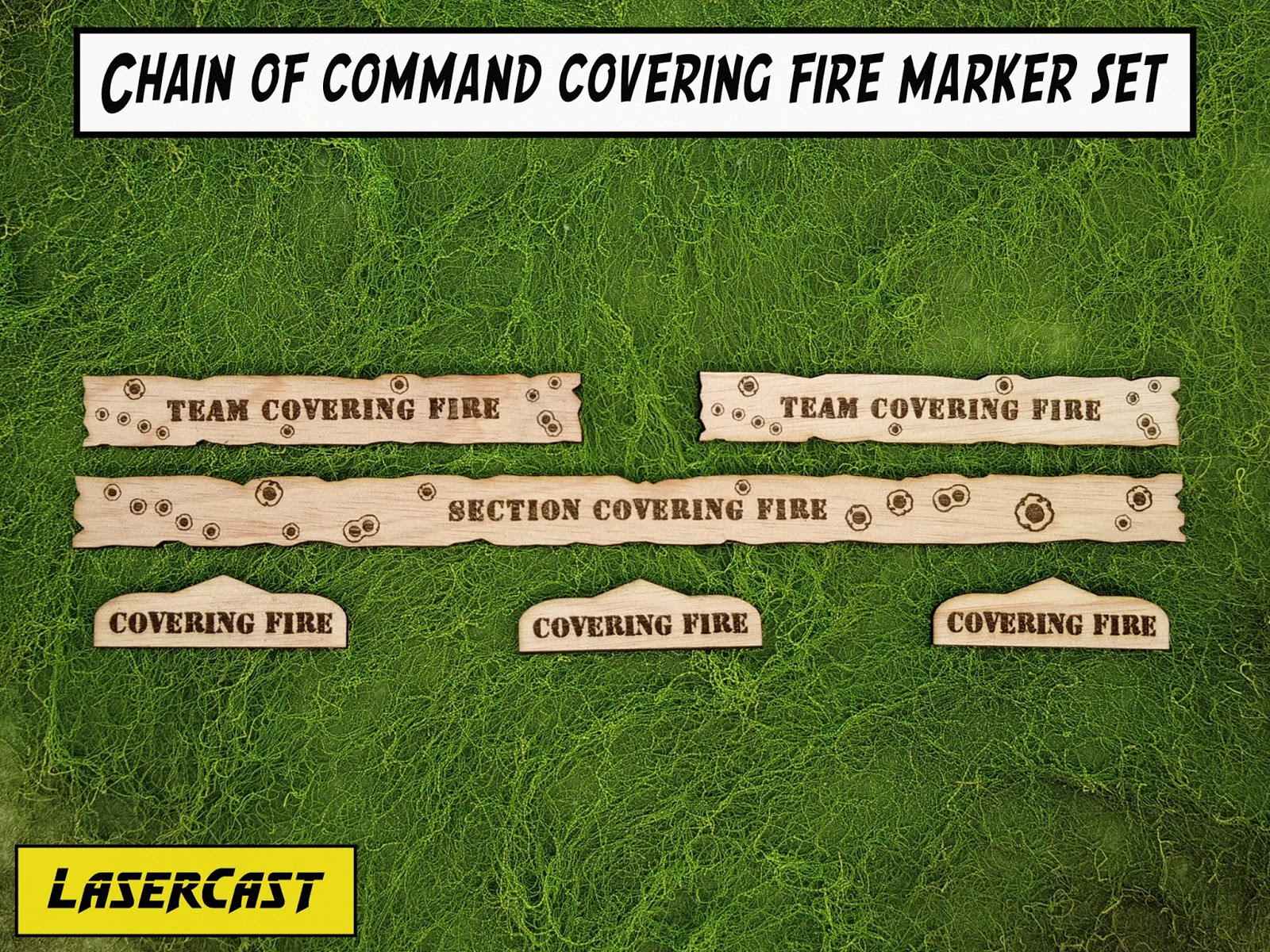 Tabletop Fix: Laser Cast - New Chain of Command Tokens