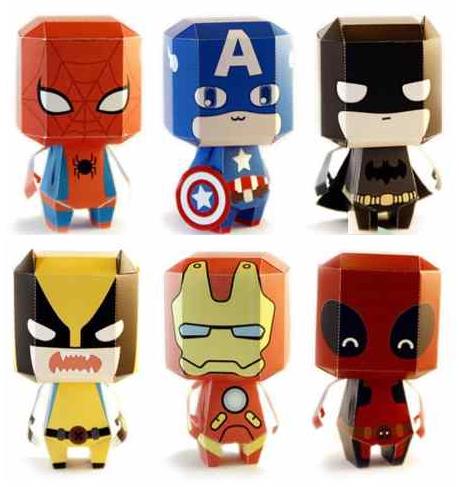 la salle 100: FRESH LOOK - Paper Toys