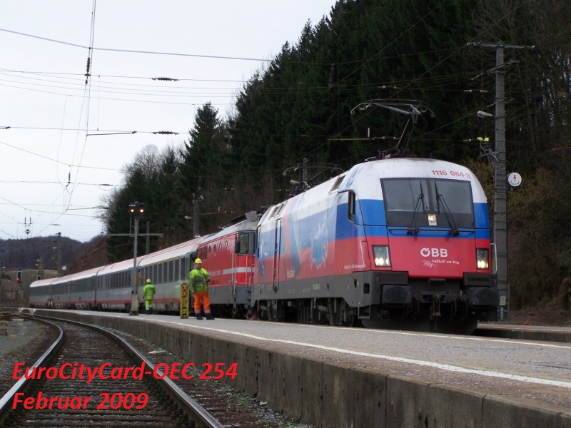EuroCityCard- Slovenija : Galerija; Danes zadnji vozni red za OBB-EC in ...