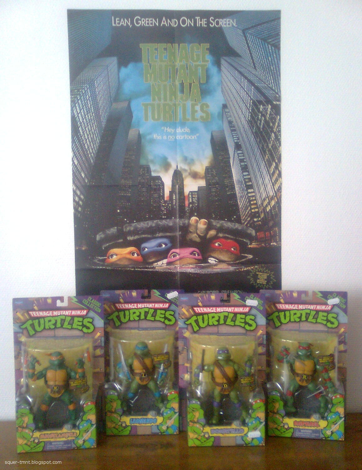 squer's TMNT Collection: 2012 ALL 4 TMNT CLASSIC COLLECTION FIGURES