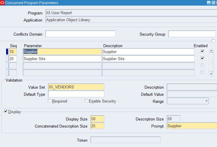 Oracle Application's Blog: Oracle Concurrent program parameters $flex$