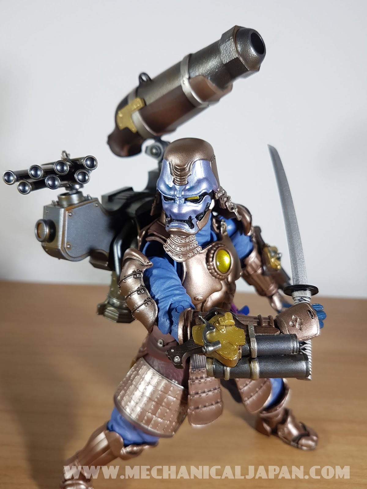 Review Meisho Manga Realization Kotetsu Samurai War Machine por ...