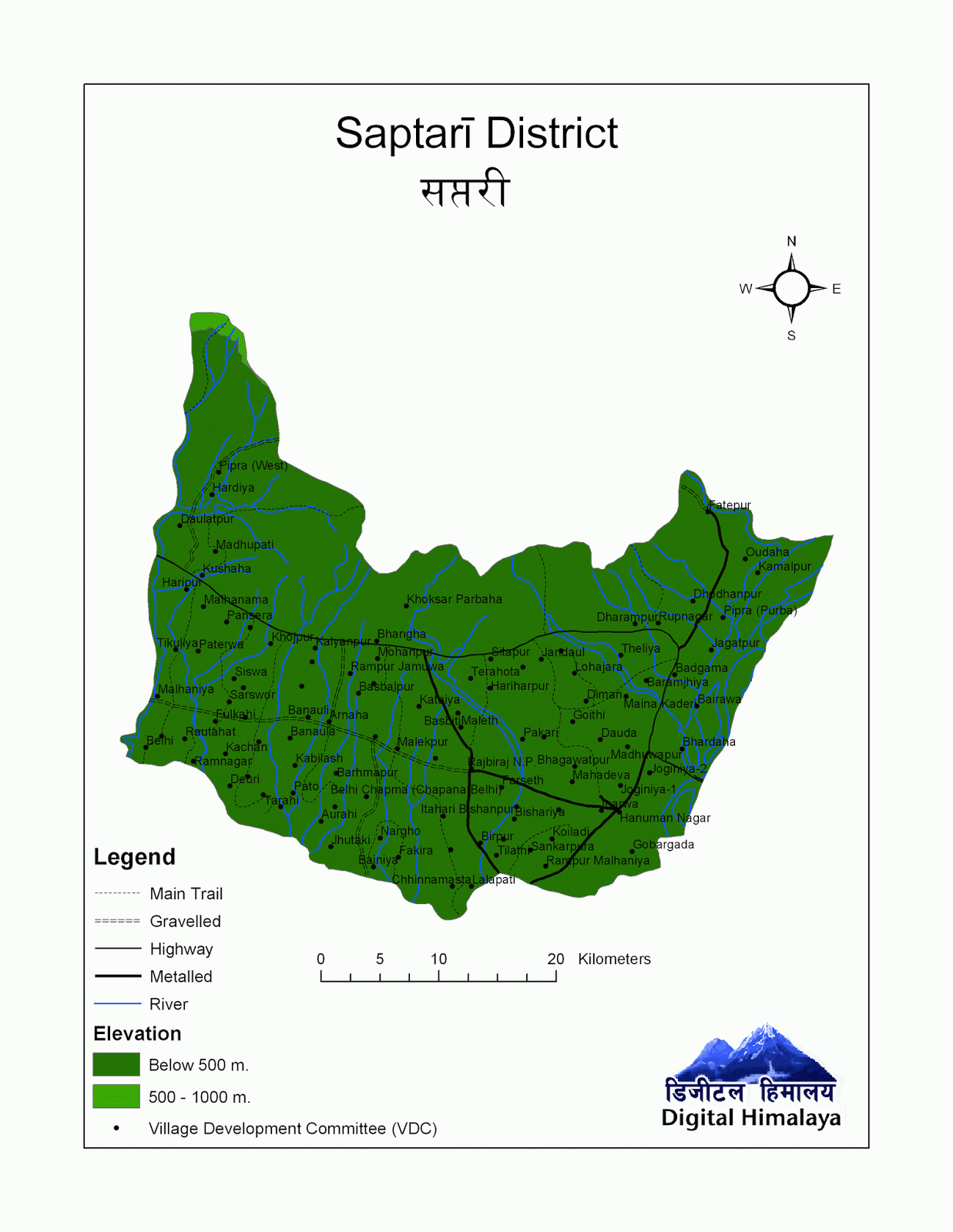RAVI GUPTA : THE MAP OF NEPAL