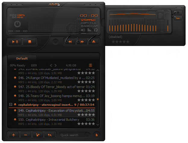 Download AIMP Player Musik + All Skins | JALLOSI