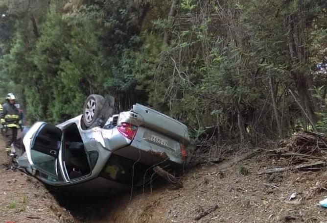 Fiscalía de Ñuble instruyó a la Siat para aclarar volcamiento vehicular