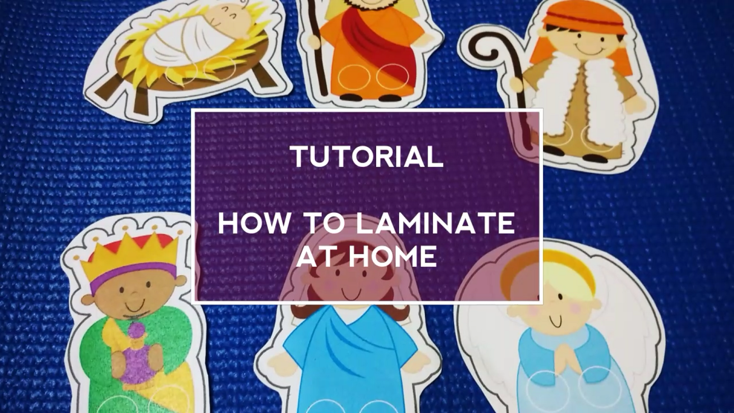DIY - Tutorial - How To Laminate At Home (VLOG) | The K Junction