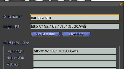 Open Blackboard: Multi-user Sim-on-a-stick