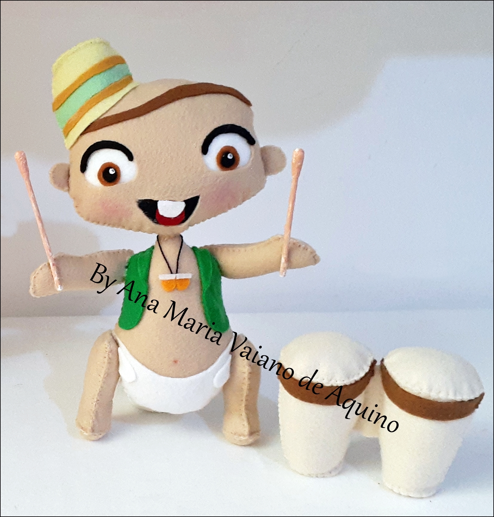 Eu Amo Artesanato: Boneco Carlos de Mini Beat Power Rockers - Discovery ...