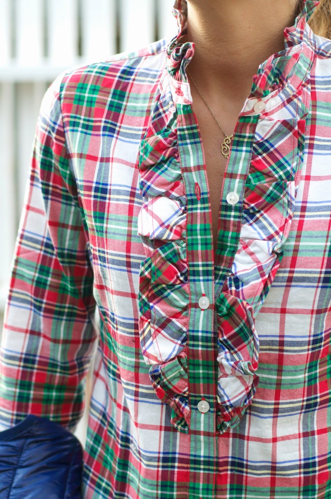 Summer Wind: Plaid Ruffles