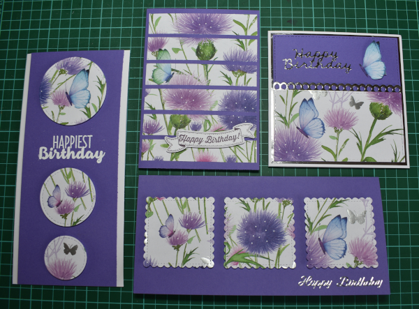 Made 2 Craft: Wrapping Paper Cards