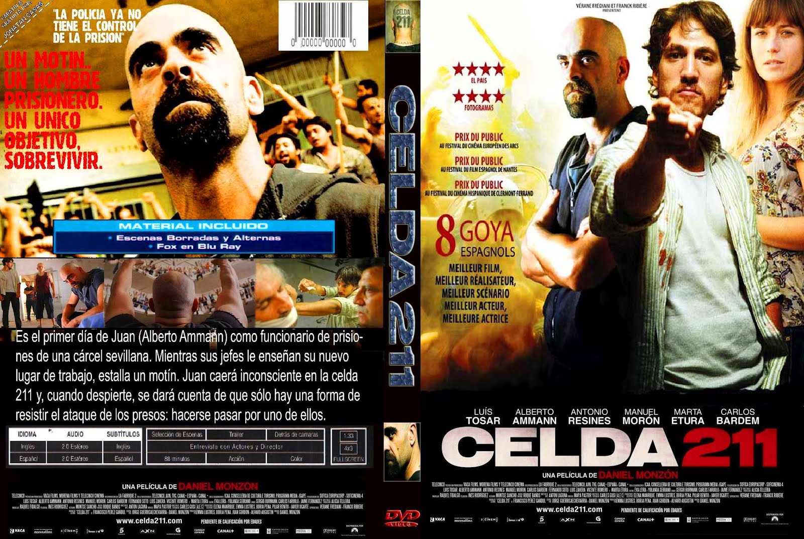 Cell 211 (2009) | Movie Poster and DVD Cover Art