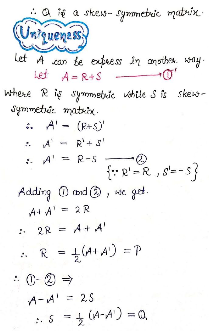 CH 3 - Matrices - Plus Two