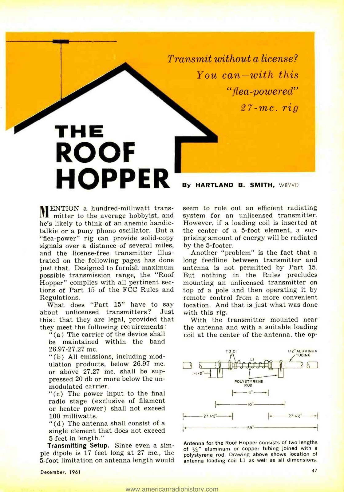 Part 15 LAB: Part 15 "Roof Hopper"