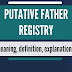 Putative father registry