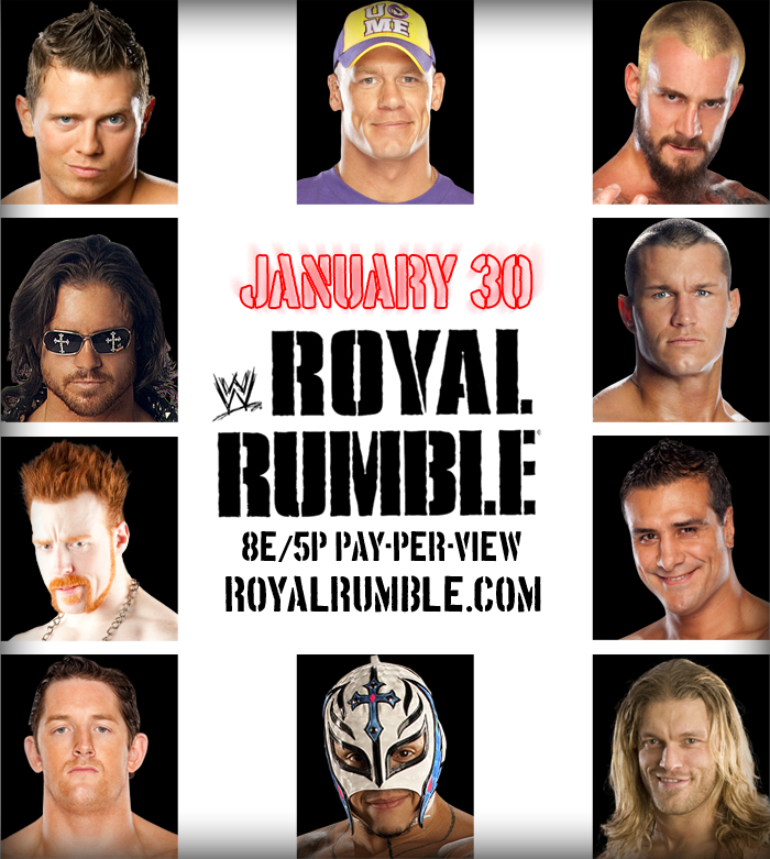 El Blog de El Divino: Promo Royal Rumble 2011
