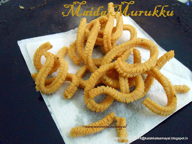 kalakkalsamayal: Maida-Murukku