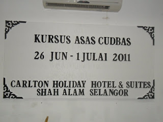 Mari Jadi Orang Baik: Kursus Asas CUDBAS Di Shah Alam, Selangor Pada 26 ...